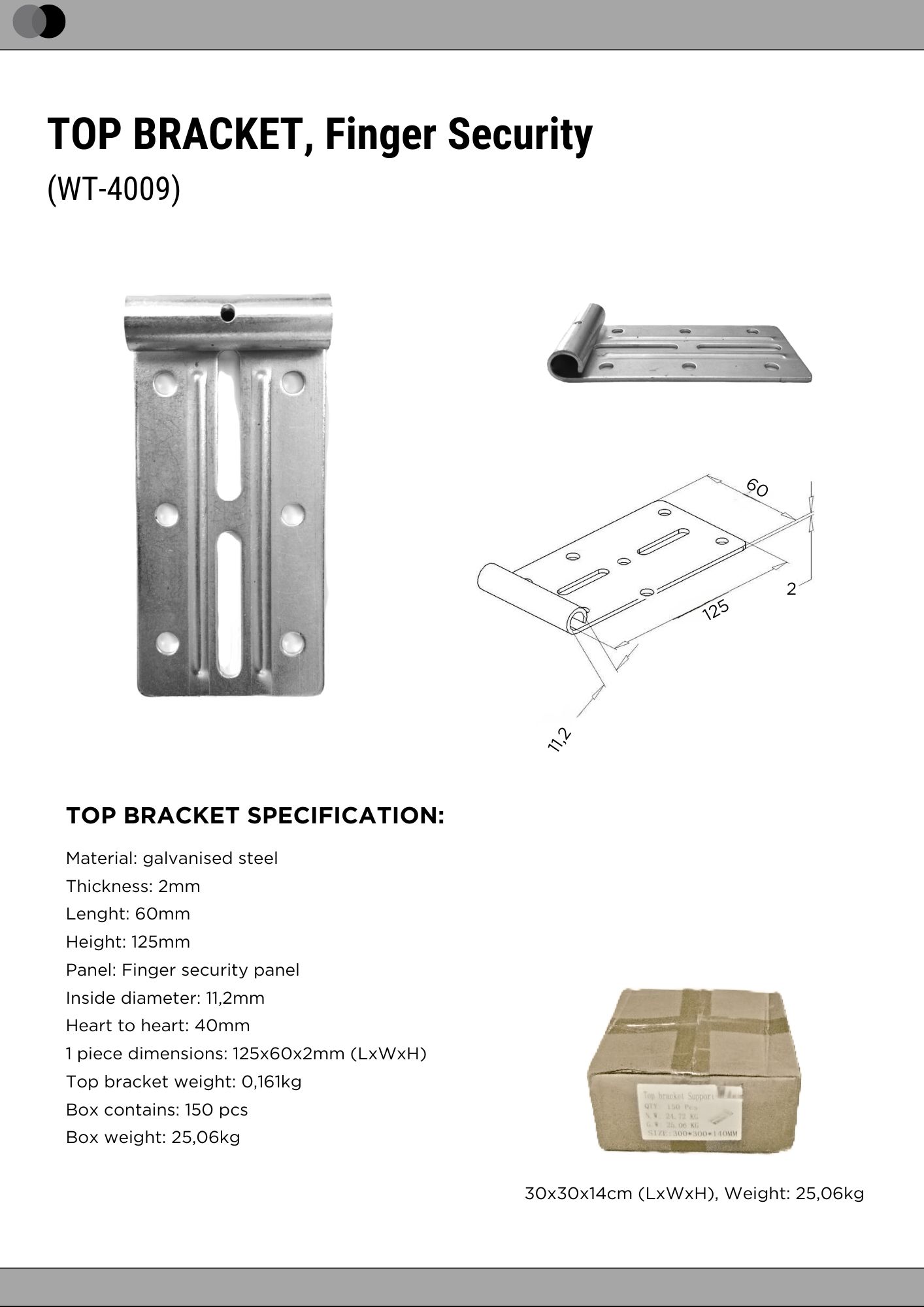 TOP BRACKET, Finger Security - Spartak